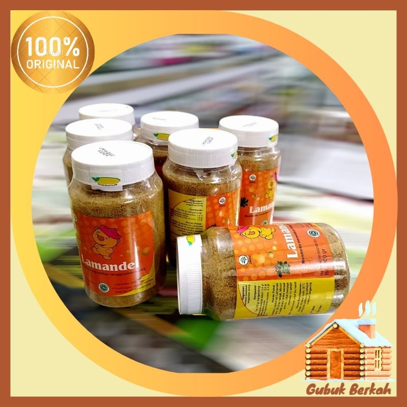 Jual Lamandel Kemasan Botol 200 Gram untuk mengatasi batuk, gangguan ...