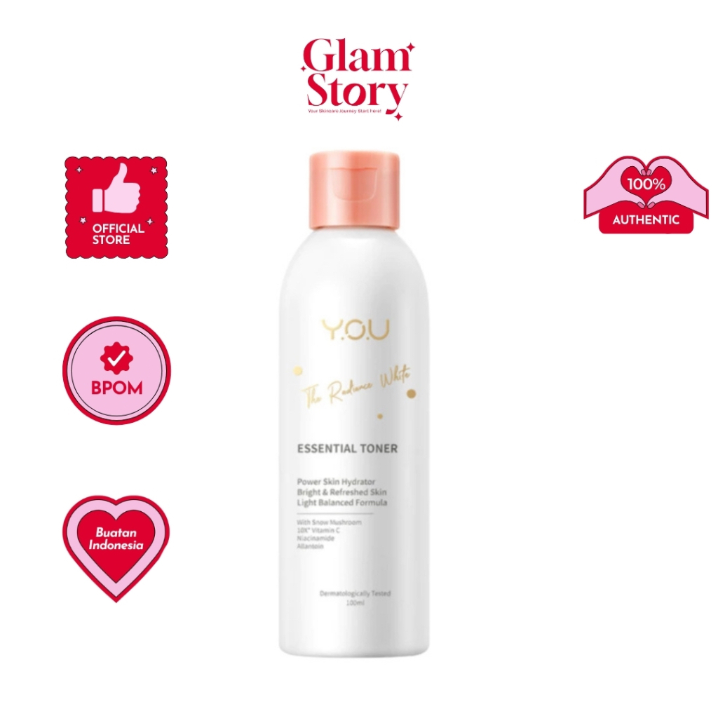 Jual YOU Radiance White Essential Toner 100ml | Shopee Indonesia