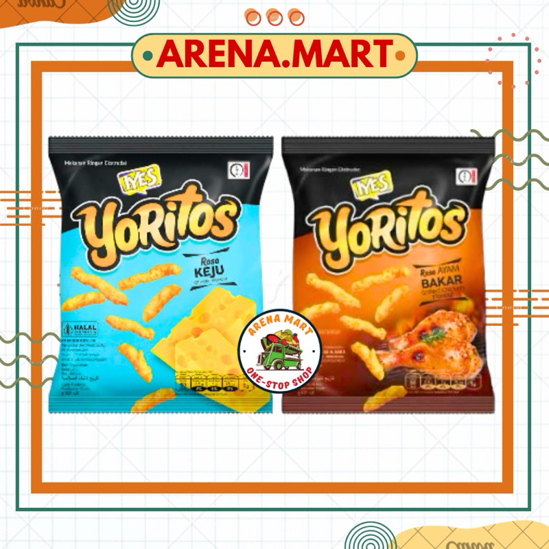 Jual IYES YORITOS Makanan ringan ekstrudat Crackers BERHADIAH UANG JIKA ...
