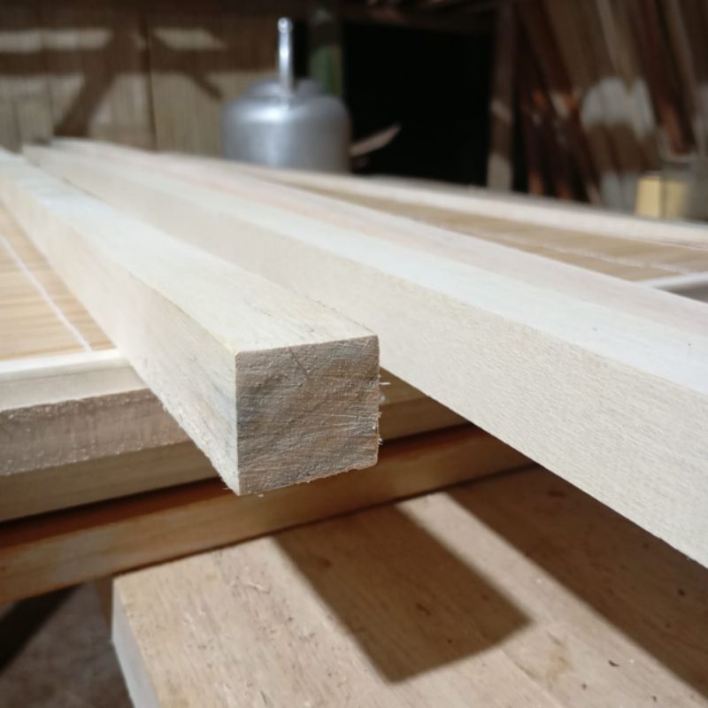 Jual kayu reng 2x3 panjang 200cm isi 10 batang sudah serut halus ...