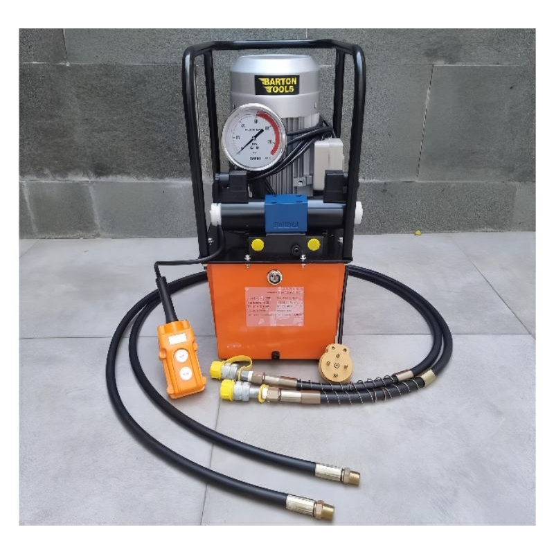 Jual Electric Hydraulic Pump 10L 1.5kw Double Acting BARTON Pompa Hidrolik | Shopee Indonesia