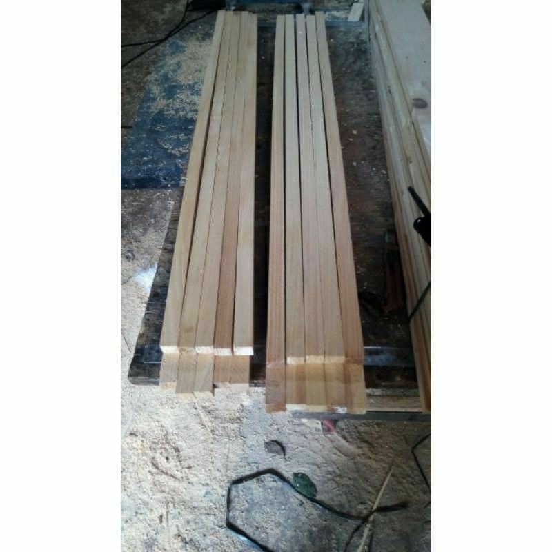 Jual Kayu Reng Listik 2x2 panjang 1 meter sudah di serut halus paket 10 ...