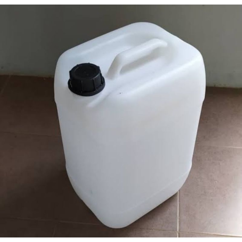 Jual Jerigen / Drigen Derigen Putih Susu Tebal Ukuran 10 Liter New Baru Bukan Bekas Pakai ...