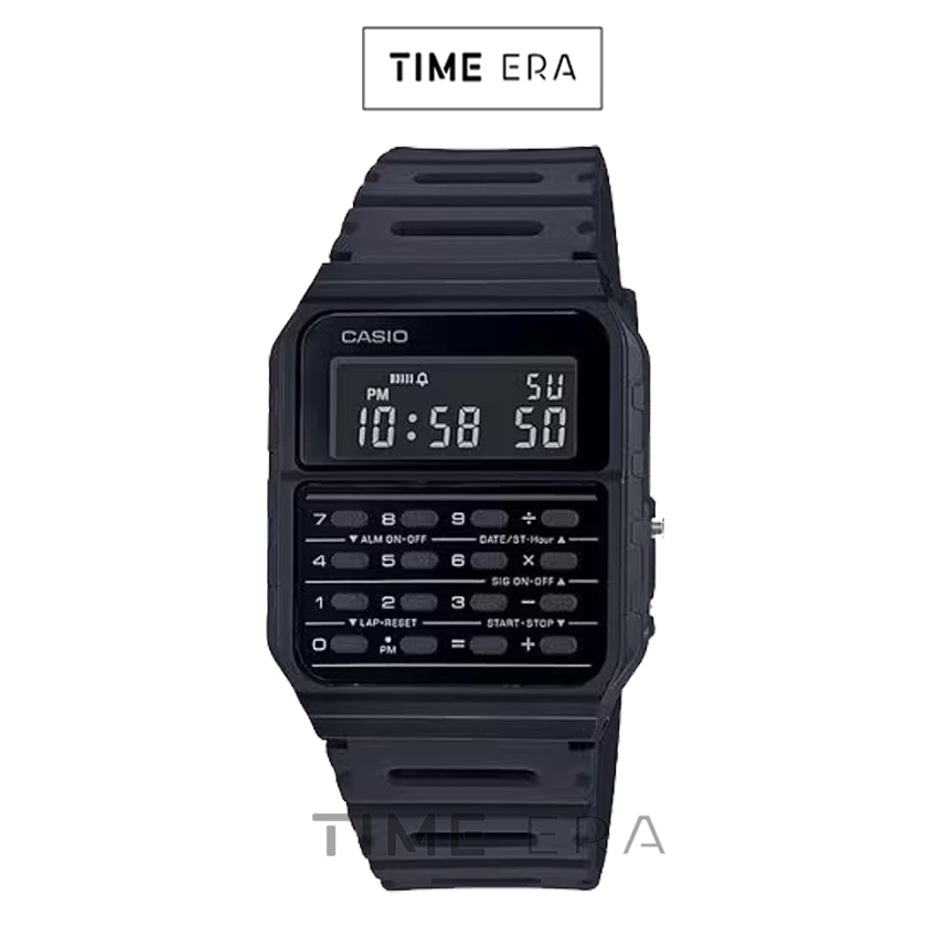 Jual Casio General CA-53WF-1B CA53WF CA53 Jam Tangan Black DATABANK ...