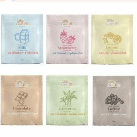 Jual CAMILLE Wash Off Mask 25 gr - Masker Organik | Shopee Indonesia
