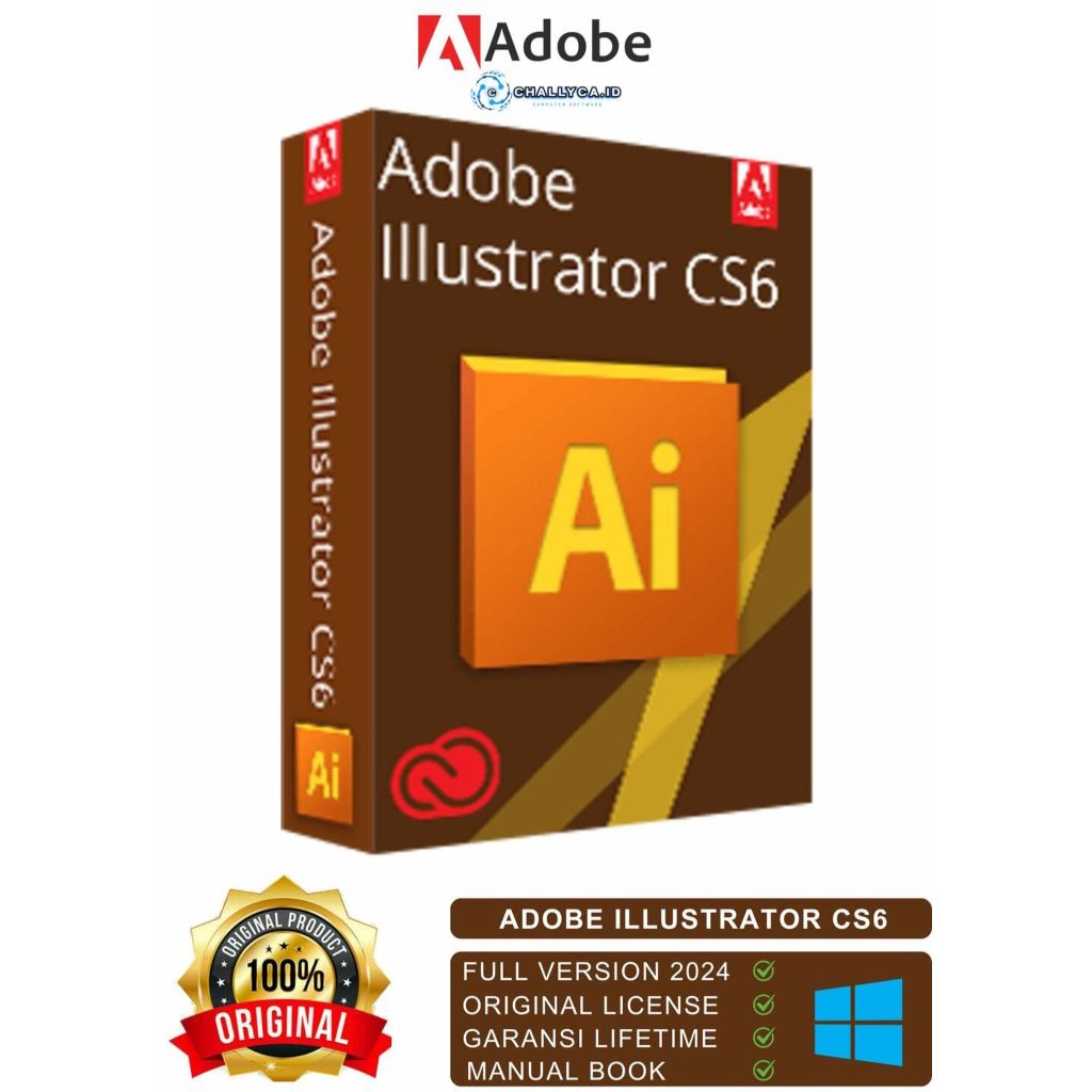 Jual PROMO illustrator for WINDOWS Cs6 2024 - Lengkap Dengan Manual Book ORIGINAL | Shopee Indonesia