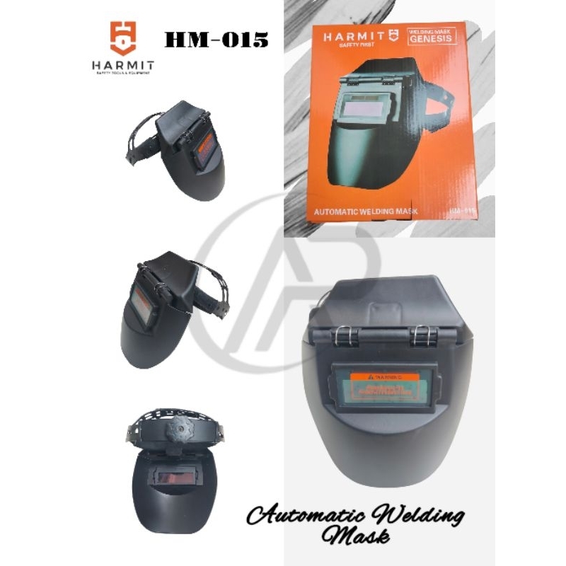 Jual Topeng Las Otomatis/Automatic Welding Mask HM-015 - HARMIT | Shopee Indonesia