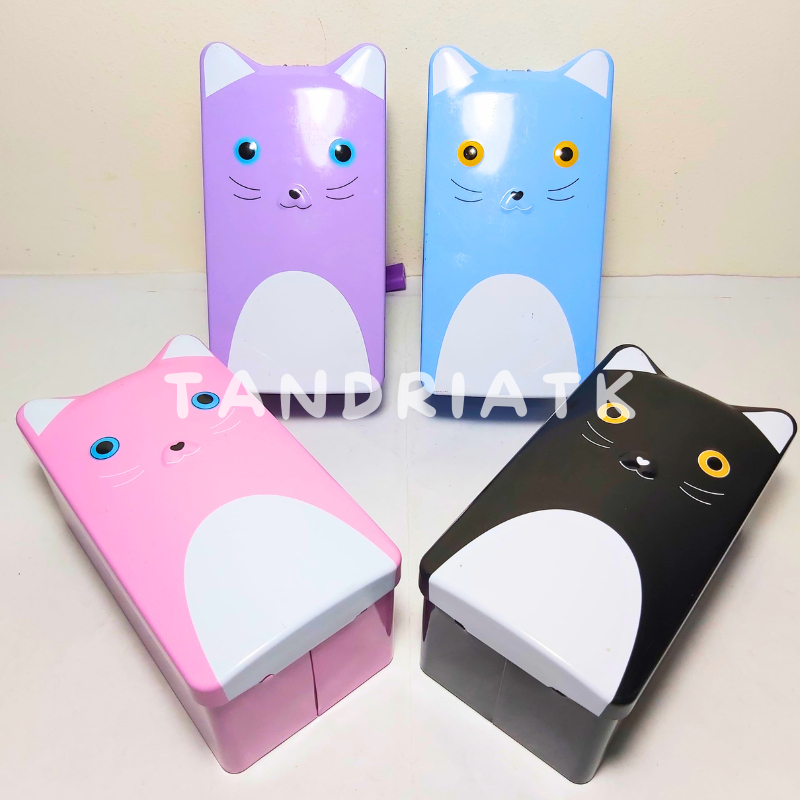 Jual [FREE BUBBLE+DUS] Coin Box Celengan Kunci Gembok Bentuk Kucing Cat ...