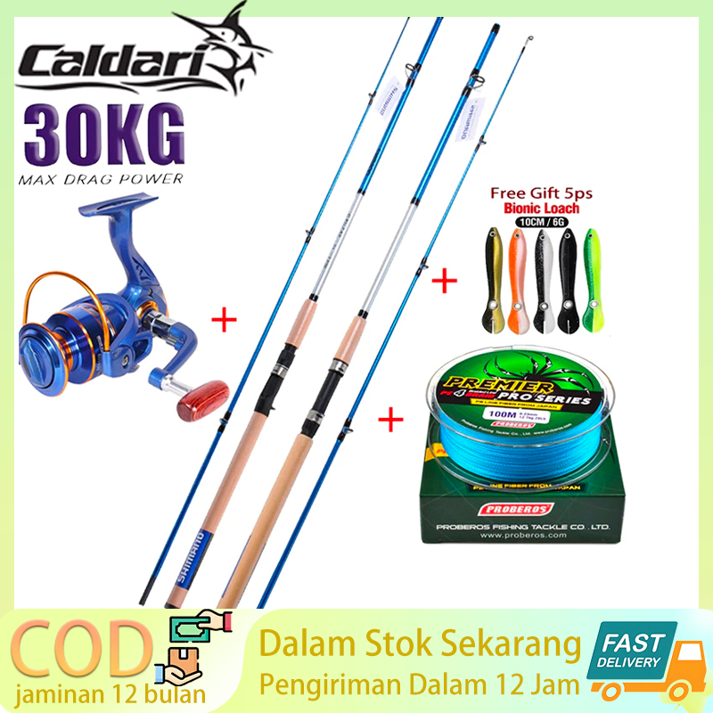 Jual Pancing 1 set Fishing reel Spinning reel+PancingTetapkan Penawaran ...