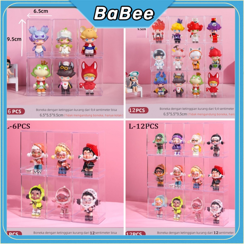Jual Babee Toy 6/12PCS Display Box Toys /Menawarkan kombinasi /Storage ...