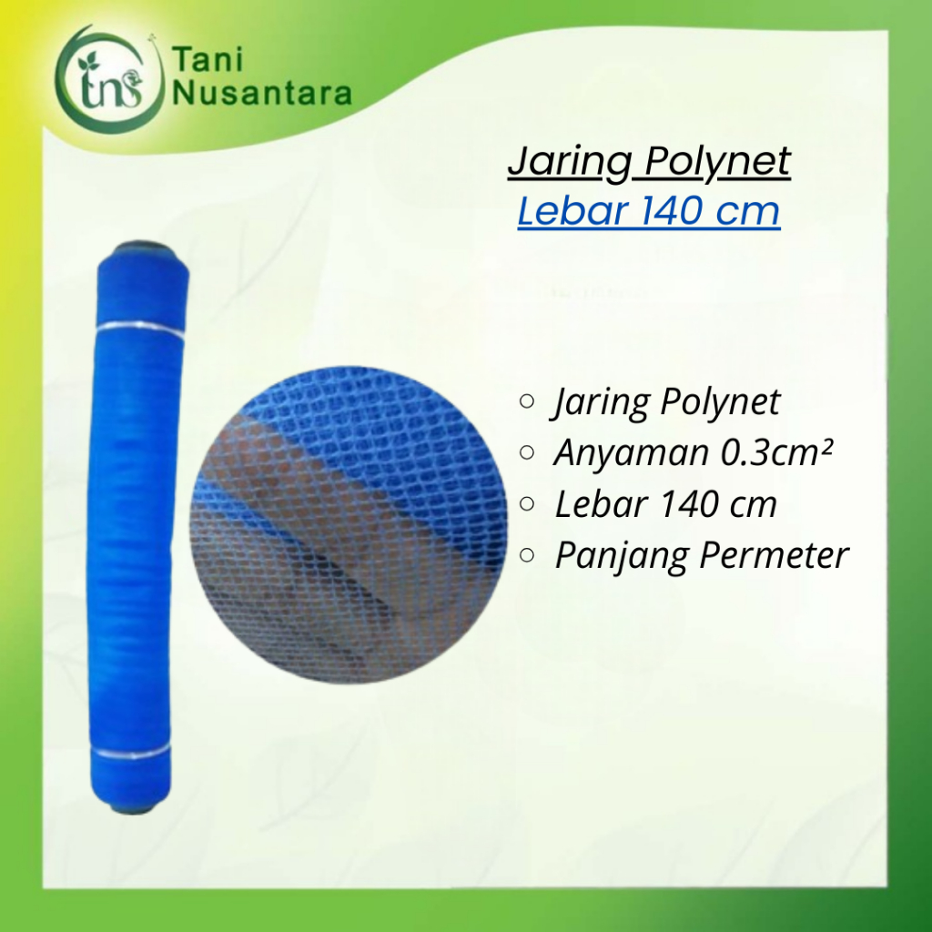 Jual Polynet Jaring 140 cm Biru - 1 Meter | Shopee Indonesia