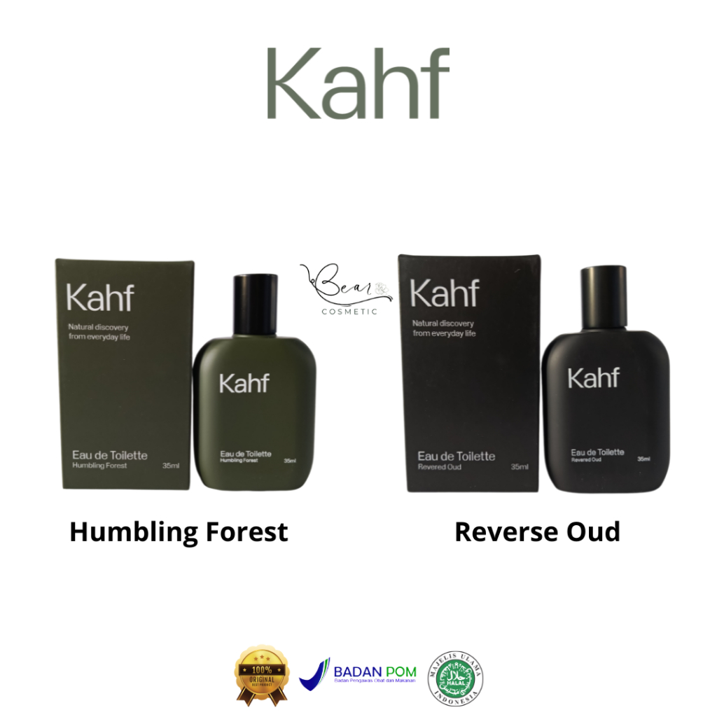 Jual Bear Cosmetic - Kahf Fragrance Eau de Toilette | Parfum 35ml ...