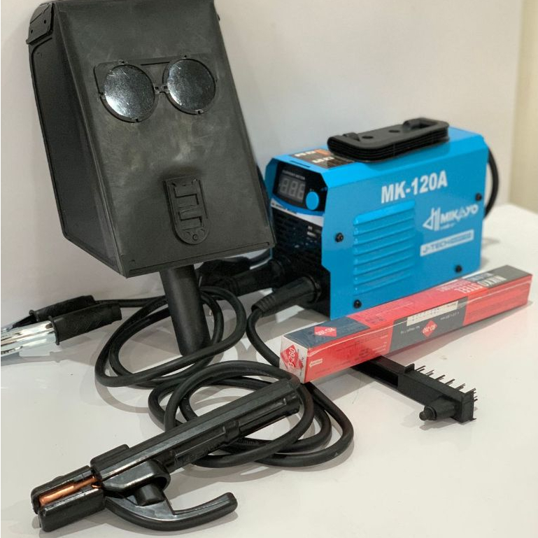 Jual MIKAYO Mesin Las 450 watt MMA 120A Promo welding inverter Las Mini ...