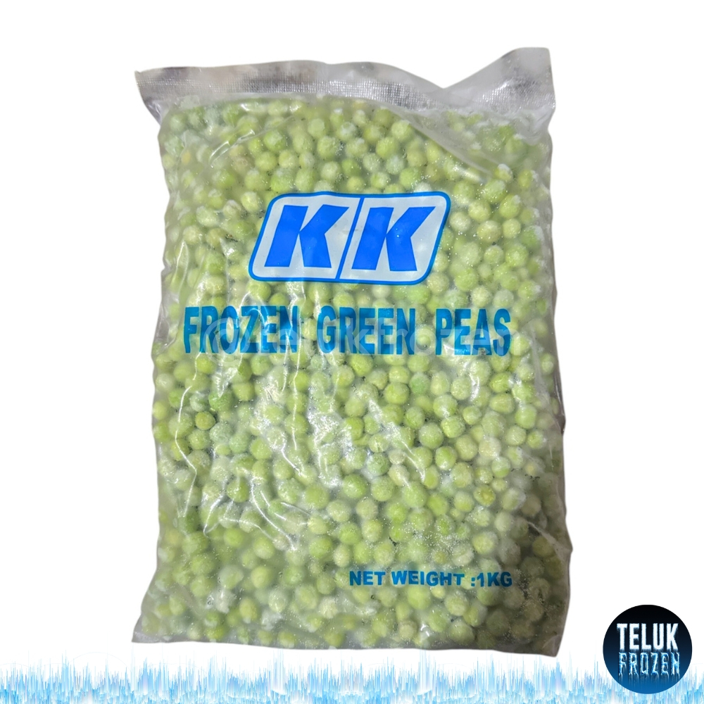 Jual KK frozen green peas 1kg kacang polong beku 1 kg sayuran beku ...