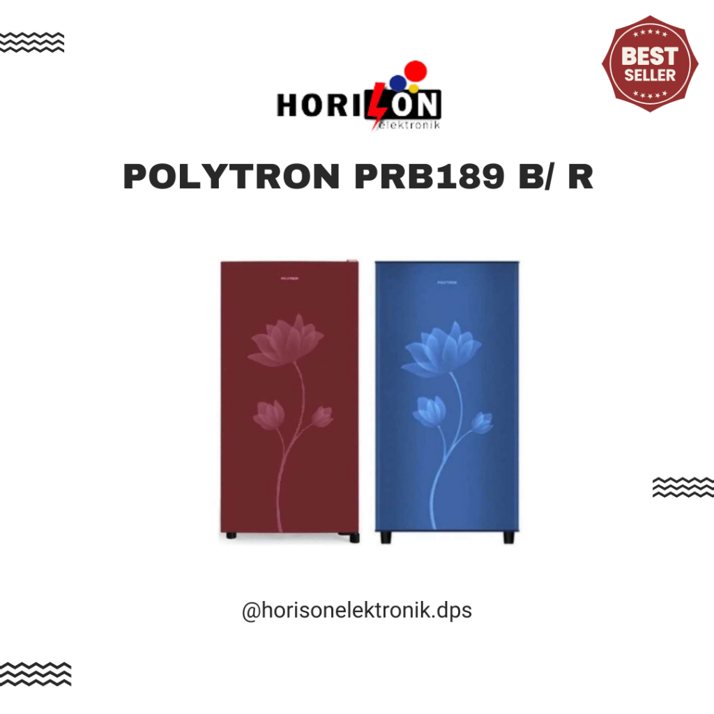 Jual KULKAS 1 PINTU POLYTRON PRB189 B/R | Shopee Indonesia