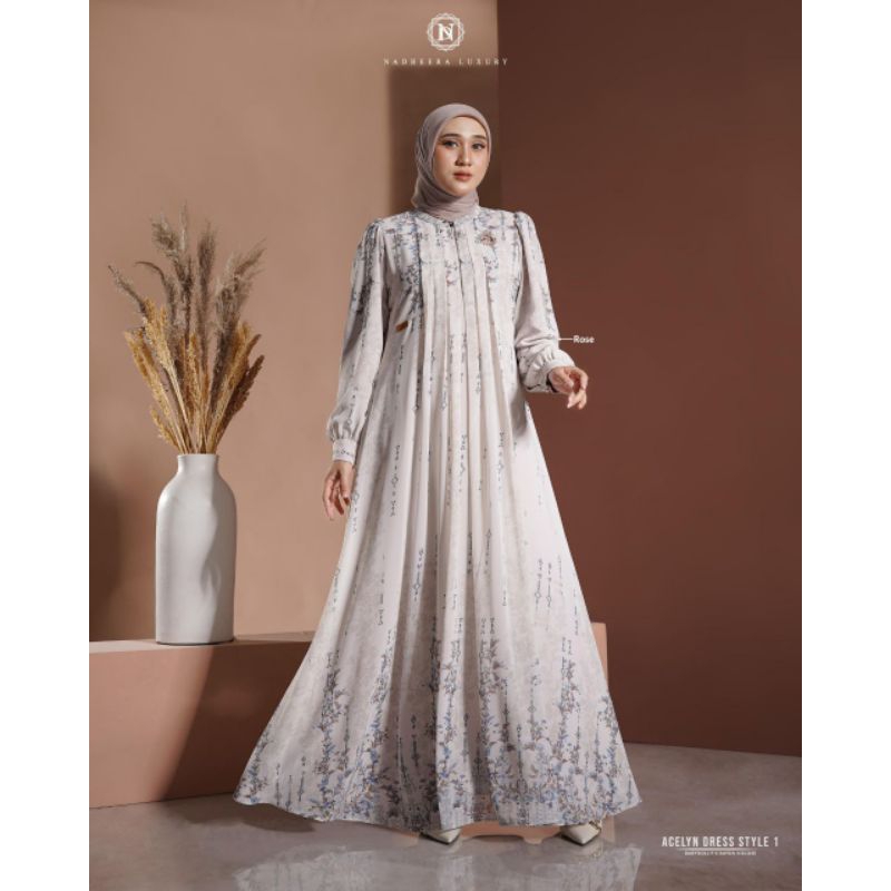 Jual Acelyn Dress Style 1 by Nadheera Luxury | Shopee Indonesia