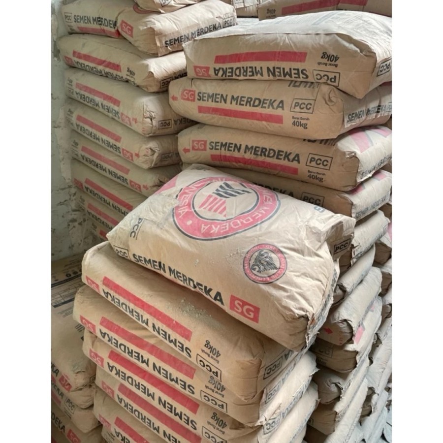 Jual SEMEN MERDEKA / SEMEN PCC 40KG | Shopee Indonesia