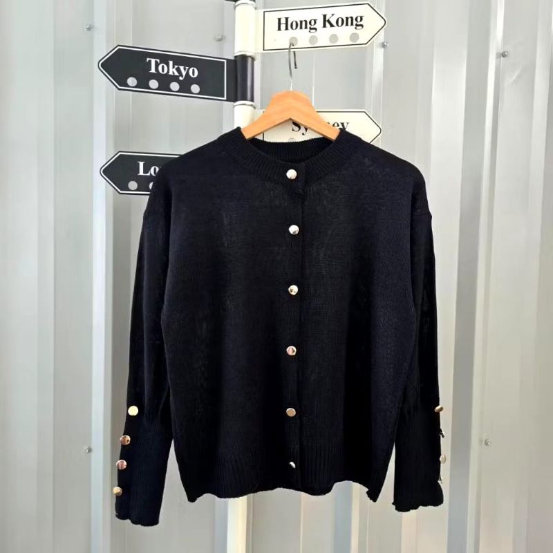 Jual inara rajut Cardigan kancing gold | Shopee Indonesia
