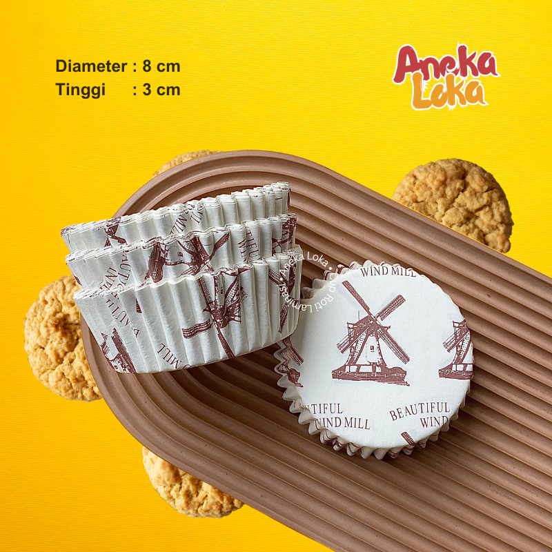 Jual Cup Roti Laminasi Bulat DM 8cm Kincir 200 Pcs | Shopee Indonesia