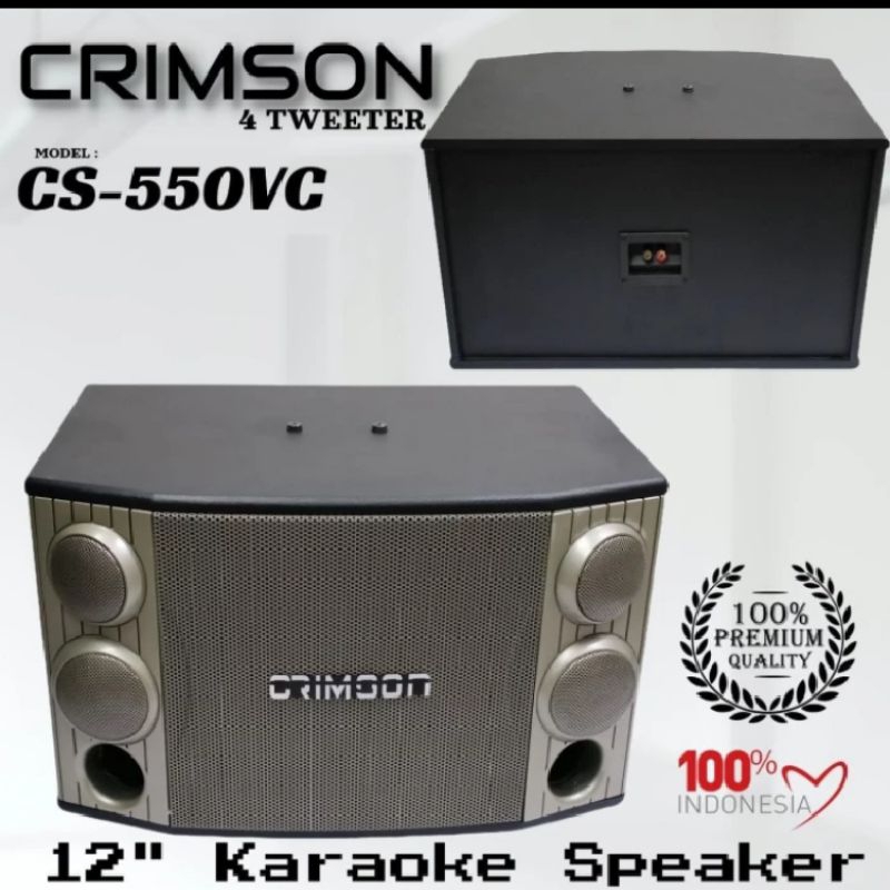 Jual Speaker pasif Crimson cs550 v2 original 12inch | Shopee Indonesia