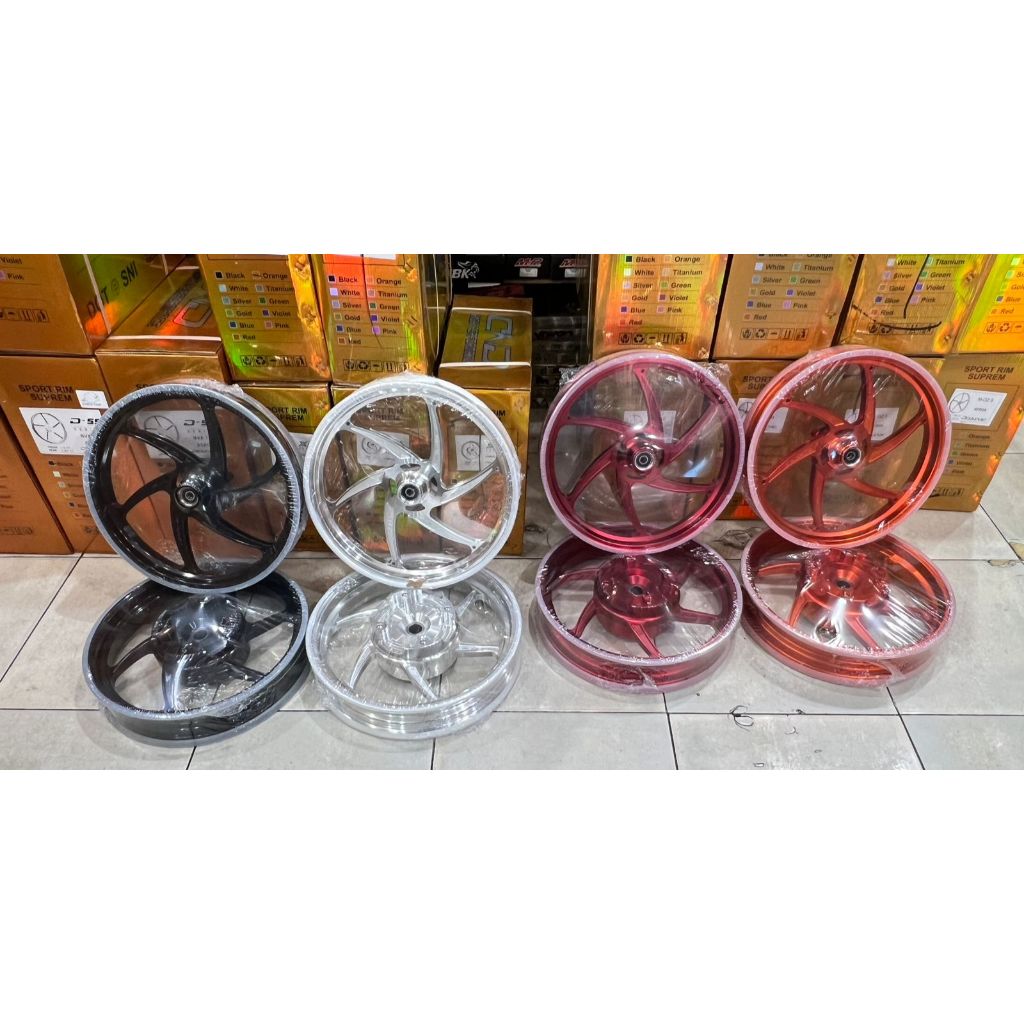 Jual Velg Delkevic Dnd Moz 6 Star Vario 160 Abs Velg Racing Cnc Six ...