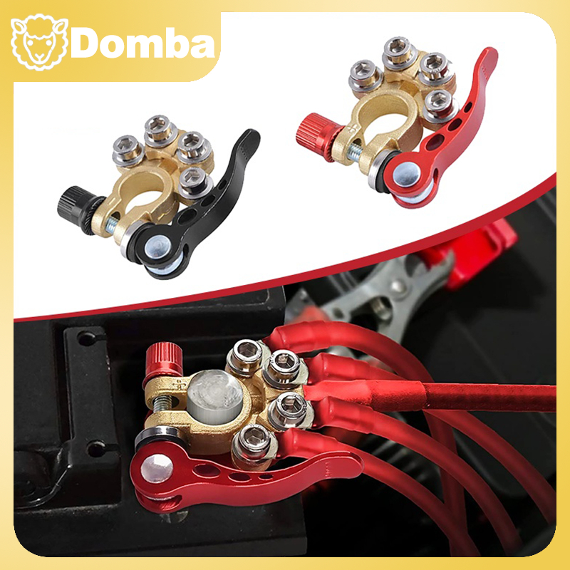 Jual 2pcs Terminal Kepala Aki Mobil Bahan KUNINGAN Klem Accu Mobil ...