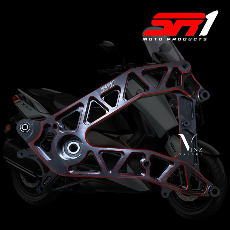 Jual Swing Arm Yamaha Xmax By SR1 Moto Products // Warna Black Red ...