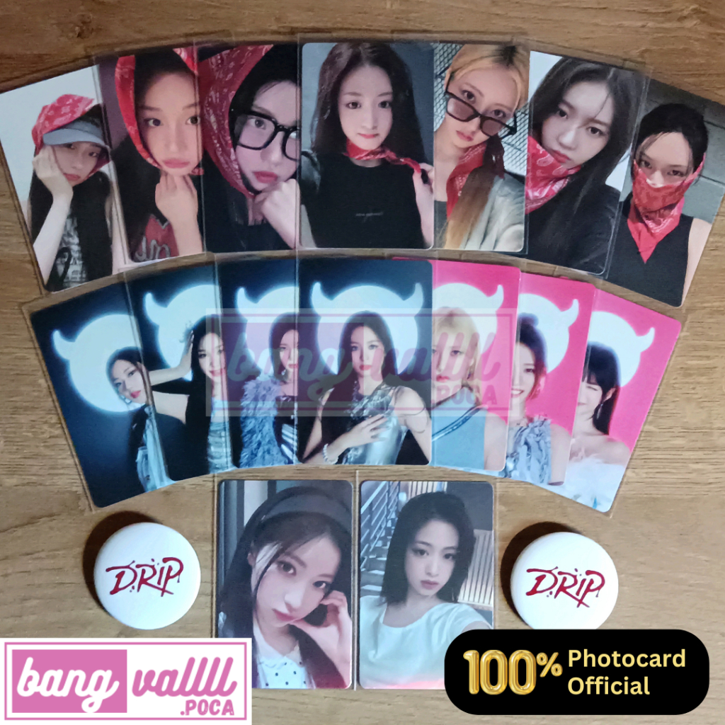 Jual PHOTOCARD PC BABYMONSTER 1st ALBUM DRIP BANDANA RUKA PHARITA ASA ...