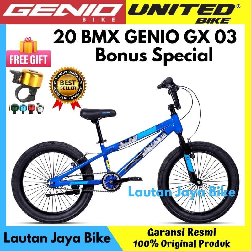 Jual SEPEDA Anak BMX 20 GENIO GX 03 BY UNITEDBIKE TERBARU | Shopee Indonesia
