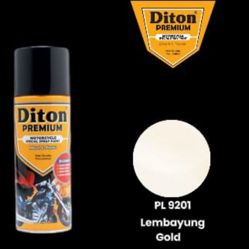 Jual cat spray pilok Diton Premium Lembayung Gold Pl9201 lembayung emas ...