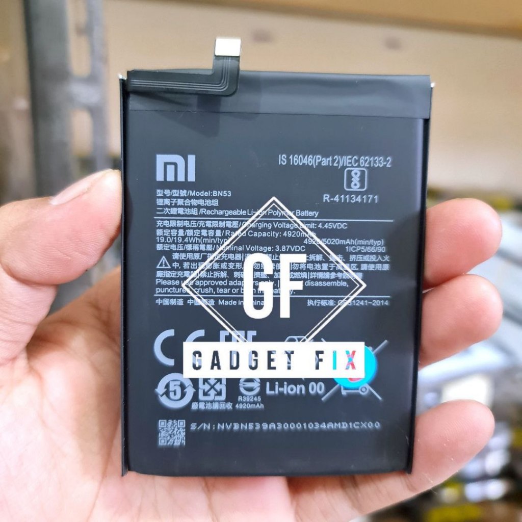 Jual Batre Baterai BN53 Original HP Xiaomi Redmi Note 10 Pro Battery ...