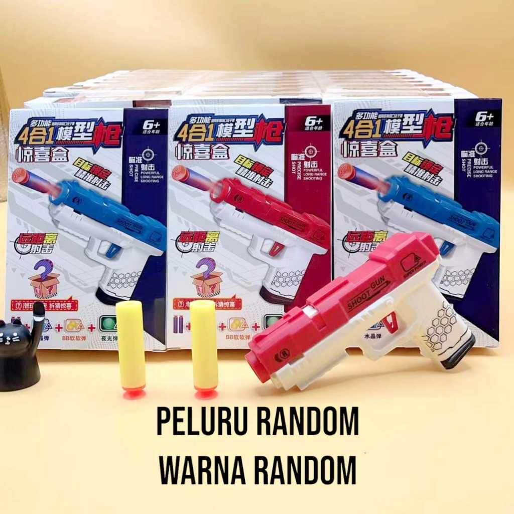 Jual Mar And Queen Mainan Pistol Anak Peluru Busa / Tembak Tembakan ...