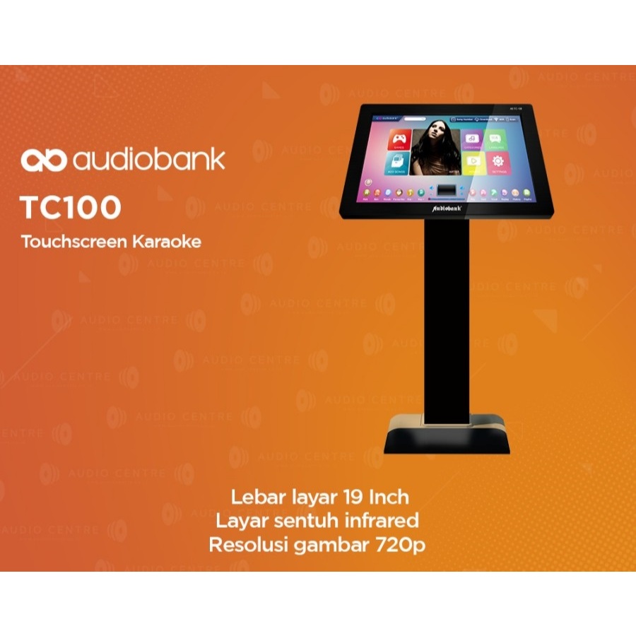 Jual Audiobank TC 100 LCD Monitor Touch Screen / Audiobank / Karaoke ...