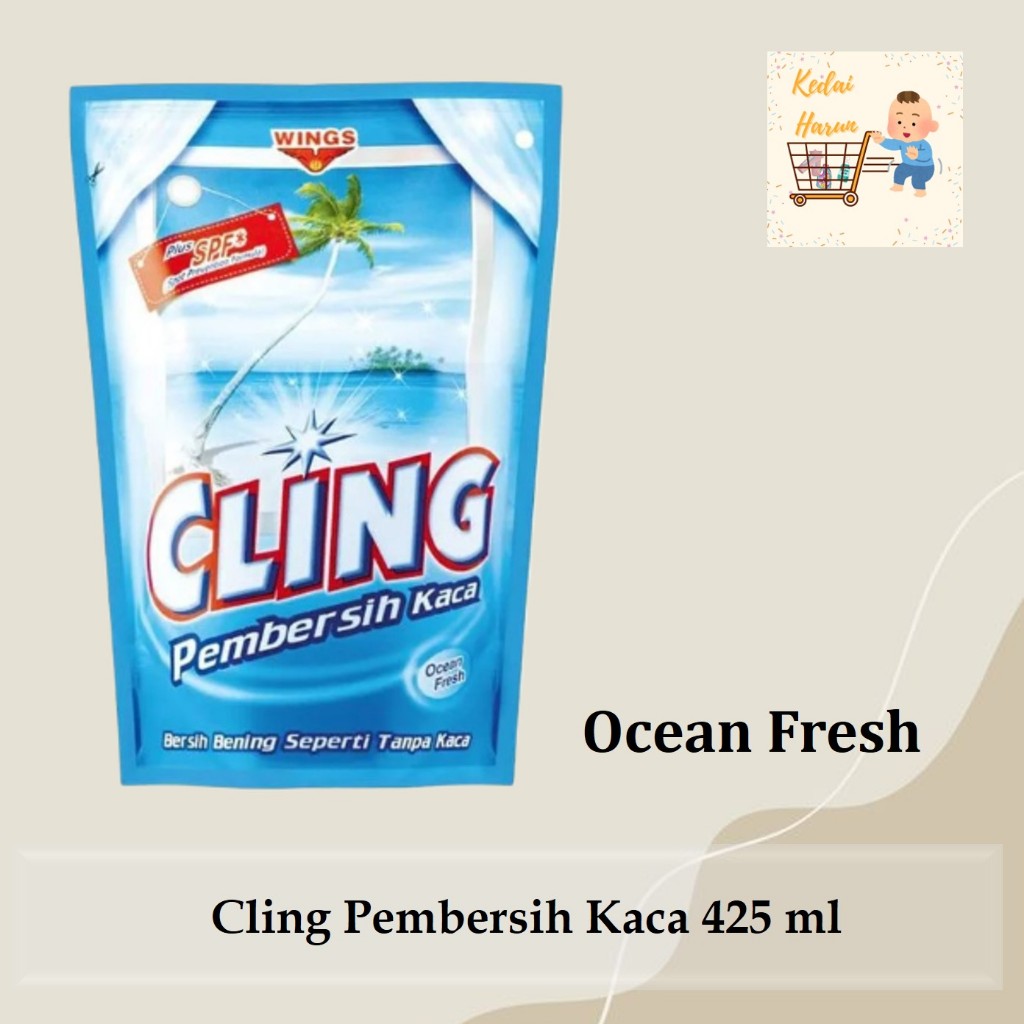 Jual Cling Pembersih Kaca Refill 425 ml | Shopee Indonesia