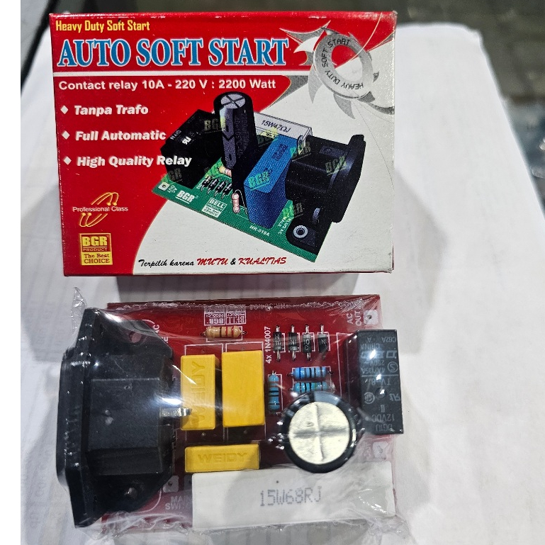 Jual Kit Auto Soft Start 2200 Watt BELL BGR Softstart Resistor Heavy ...
