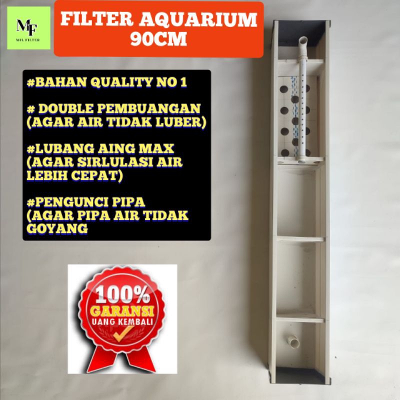 Jual FILTER TALANG AKUARIUM UKURAN 90CM-Garansi | Shopee Indonesia
