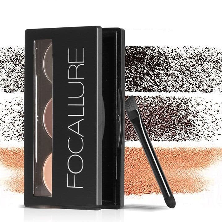 Jual FOCALLURE Eye Brows Powder - Eyebrow Kit | Shopee Indonesia