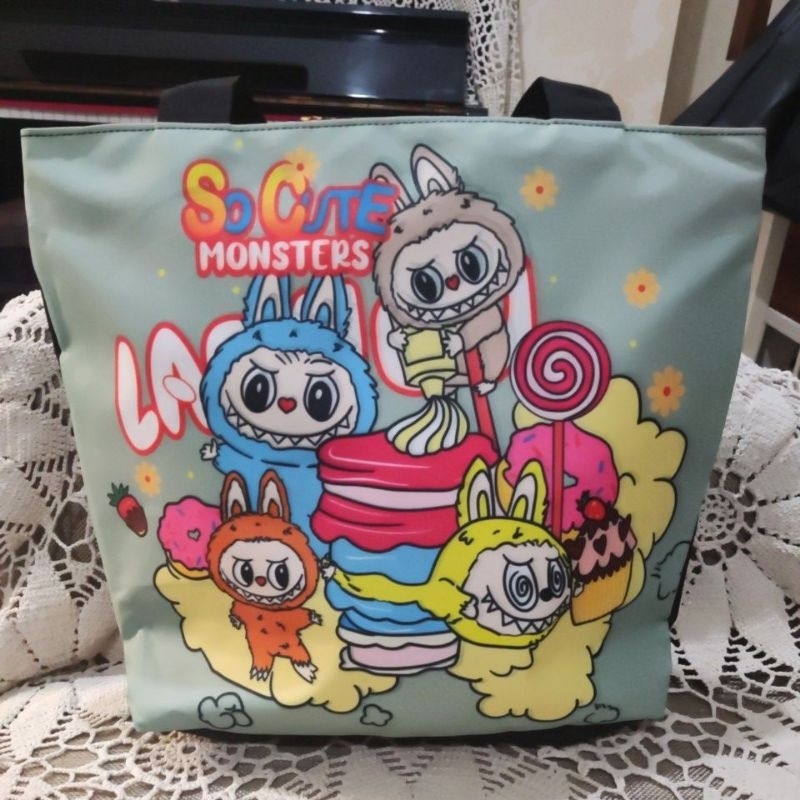 Jual LABUBU SHOPPING BAG PRINTING NEW | Shopee Indonesia
