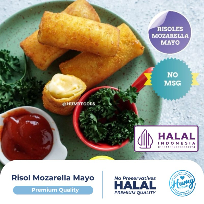 Jual RISOLES MOZARELLA MAYONAISE DAN FULL MOZARELLA HOMEMADE no MSG dan ...
