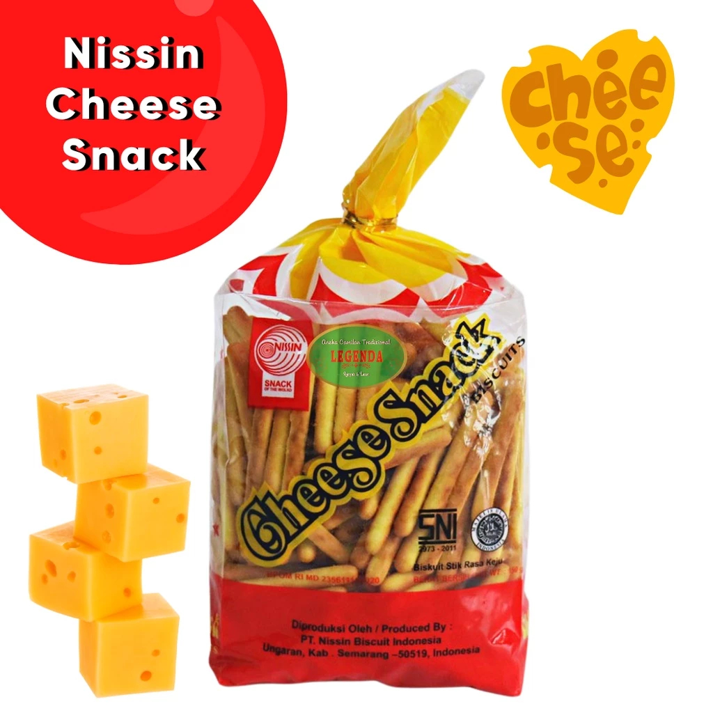 Jual Biskuit Cheese Snack Nissin / Biskuit Cheese Stick Keju | Shopee ...