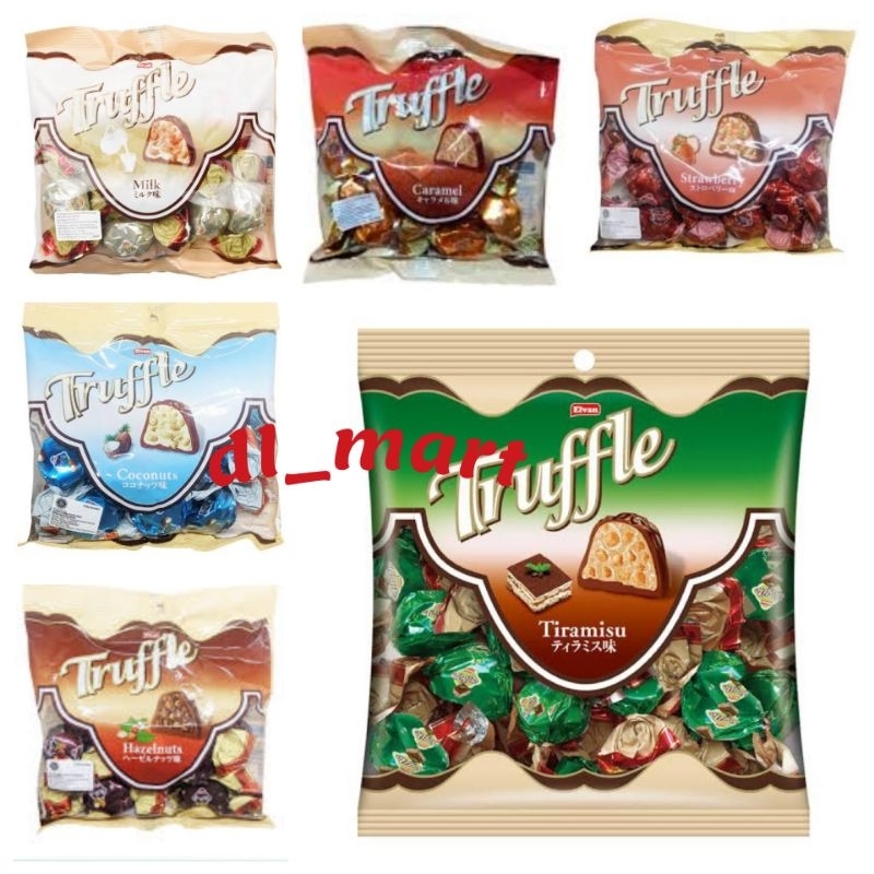 Jual Elvan Truffle Chocolate 115g Coklat Truffle Turki Coklat Arab ...