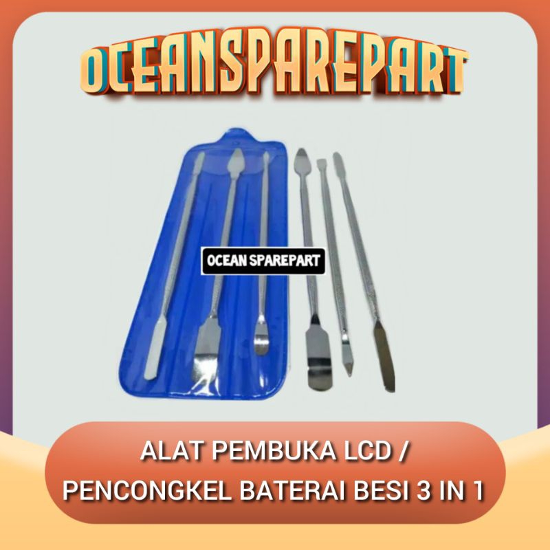Jual ALAT PEMBUKA LCD CONGKELAN BATRAI BATRE BESI 3 IN 1 | Shopee Indonesia