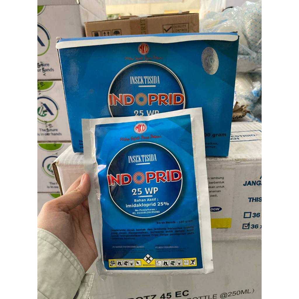 Jual Insektisida kontak INDOPRID 25wp 100gr dari INDOTANI Bahan aktif ...
