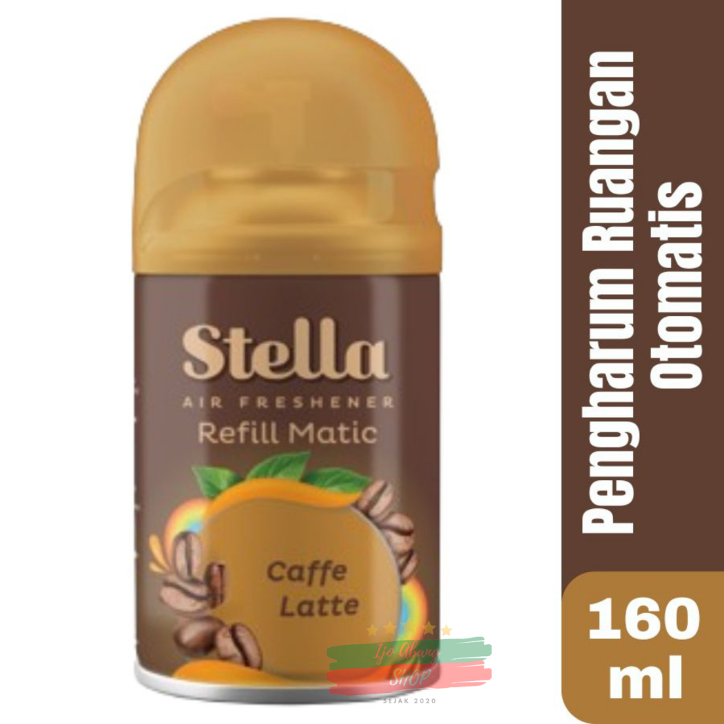 Jual Stella Matic Refill Caffe Latte 160ml - Isi Ulang Pengharum ...