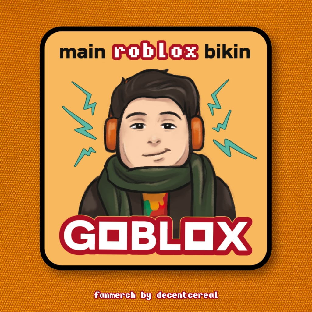 Jual Sticker Windah Basudara Roblox Bikin Goblox | Shopee Indonesia