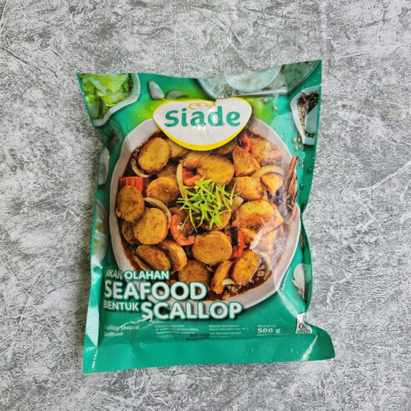 Jual SIADE SEAFOOD SCALLOP 500gr | Shopee Indonesia
