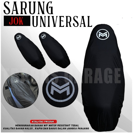 Jual SARUNG COVER JOK MOTOR VARIO 110 160 125 150 PCX NMAX VESPA FAZZIO ...