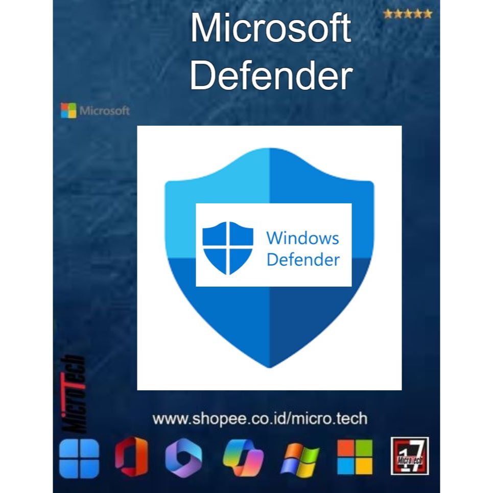 Jual Microsoft Defender ANTIVIRUS SECURITY | Shopee Indonesia