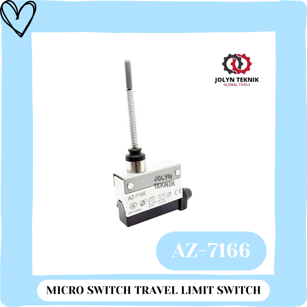 Jual MICRO SWITCH TRAVEL LIMIT SWITCH AZ-7166 10A AC-15 DC-13 SAKLAR SENSOR WATERPROOF MOMENTARY ...