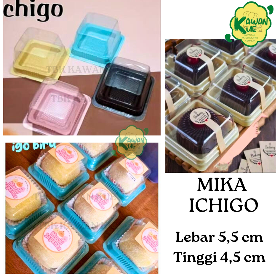 Jual Mika Mochi Daifuku - Mika Mochi Ichigo - Mika Mochi Satuan - Tray ...